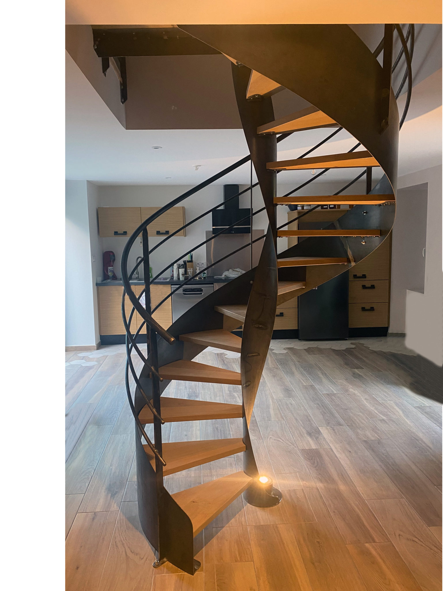 Escalier Hélicoïdal | Métallerie FROMENT